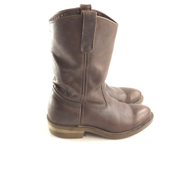 Red Wing Shoes | Shoes | Red Wing Leather Cowboy Soft Toe Work Boots ...